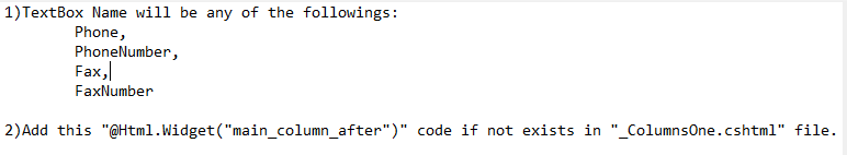 Phone number masking for nopCommerce| NopCommerce Plugins and Modules ...